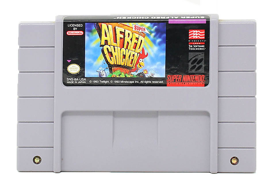 SUPER NINTENDO GAME "SUPER ALFRED CHICKEN" | Golden Pawn