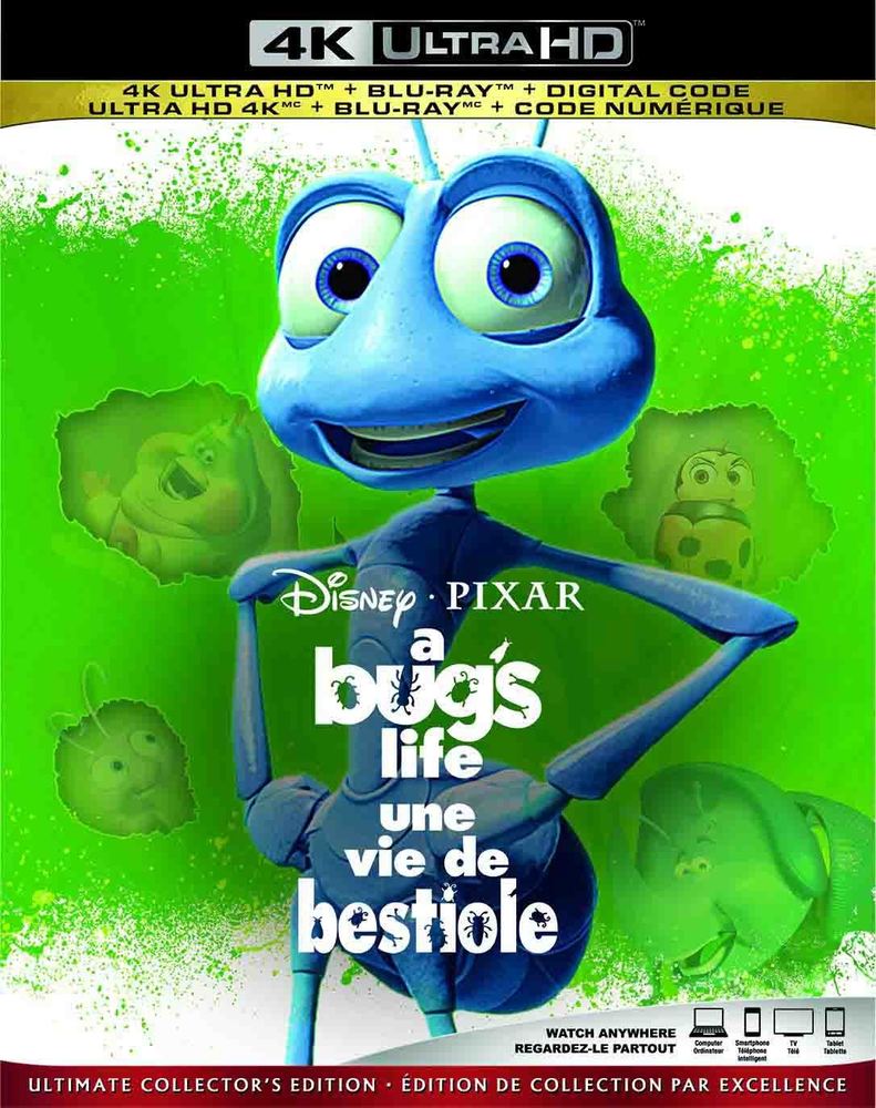 A BUGS LIFE 4K UHD BLU RAY | Golden Pawn