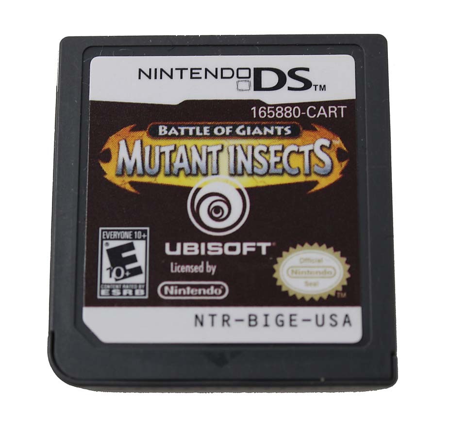 BATTLE OF GIANTS MUTANT INSECTS GAME FOR DS | Golden Pawn