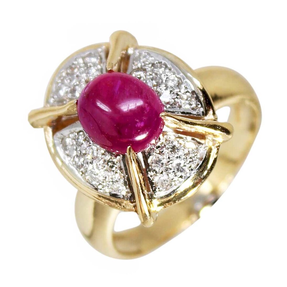 14KT GOLD RING WITH DIAMONDS | Golden Pawn