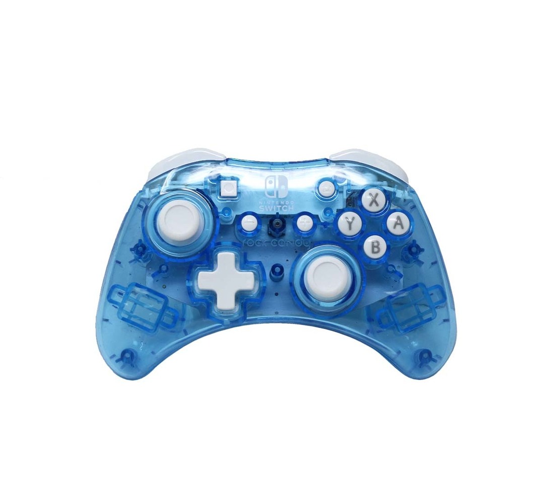 NINTENDO SWITCH ROCK CANDY BLUE CONTROLLER | Golden Pawn