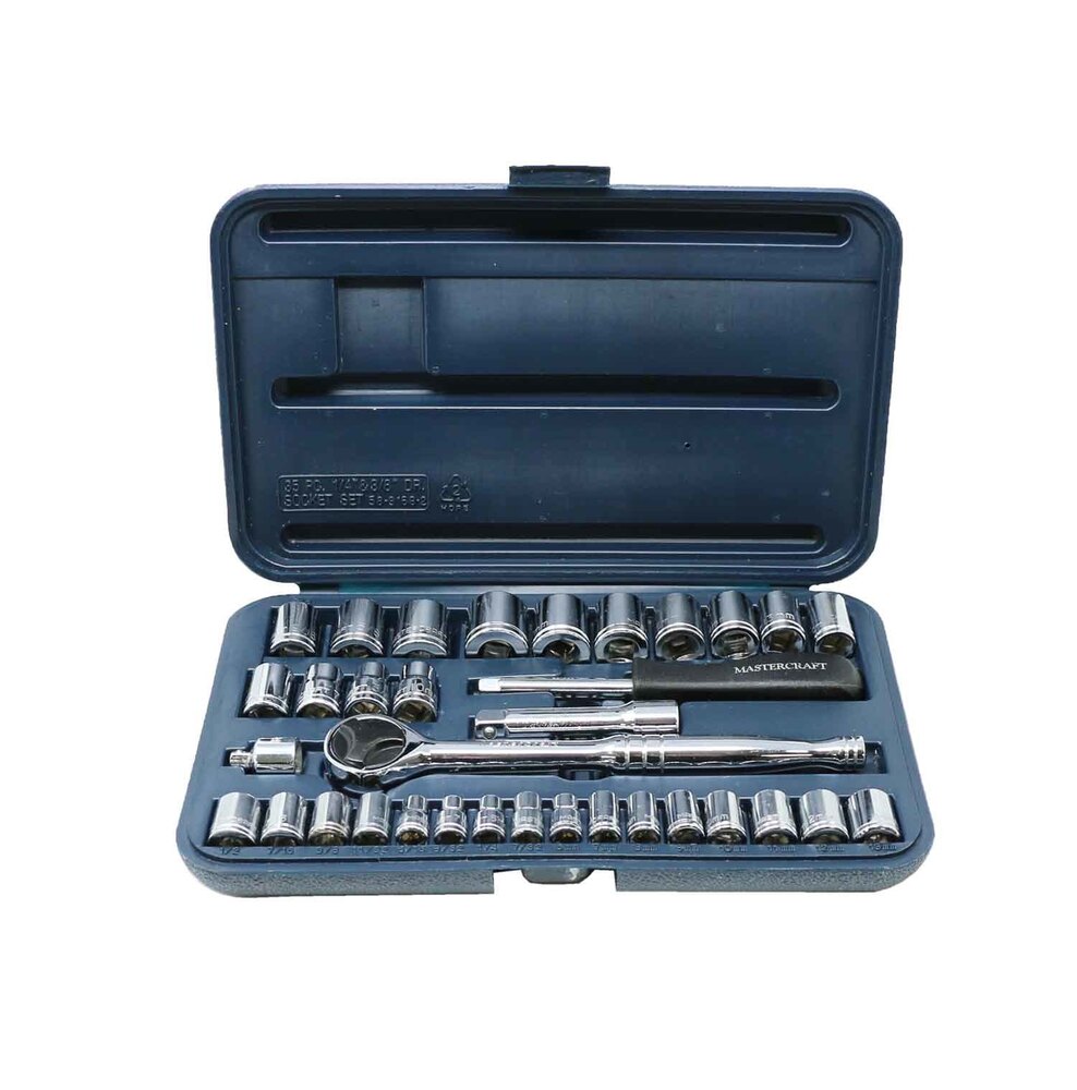MASTERCRAFT 35 PIECE SOCKET SET | Golden Pawn