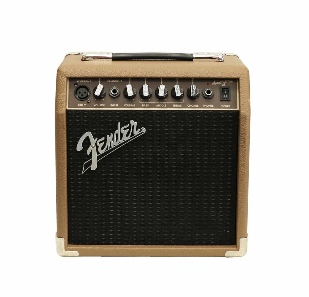 FENDER ACOUSTASONIC 15 GUITAR COMBO AMPLIFIER | Golden Pawn