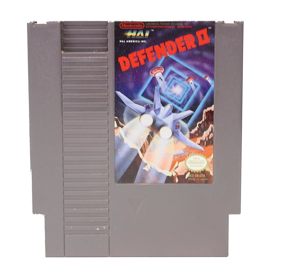 NINTENDO ORIGINAL NES GAME DEFENDER II | Golden Pawn