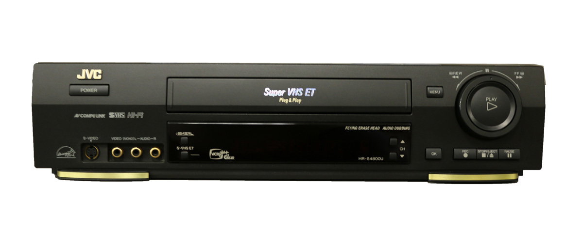 JVC SUPER VHS HIFI VCR WITH REMOTE | Golden Pawn