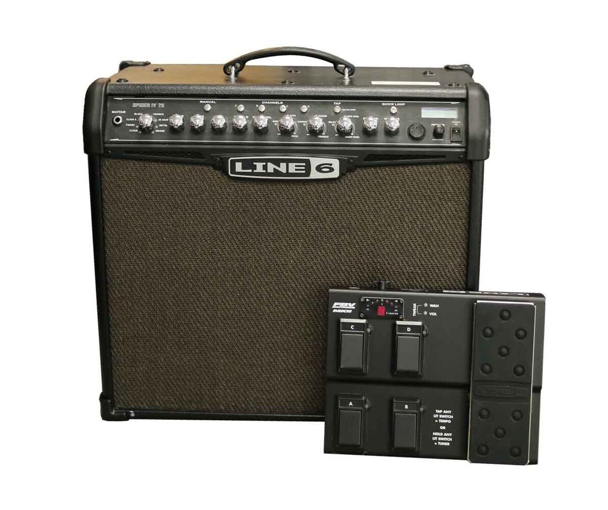 LINE 6 SPIDER IV 75 WATT GUITAR AMPLIFIER | Golden Pawn